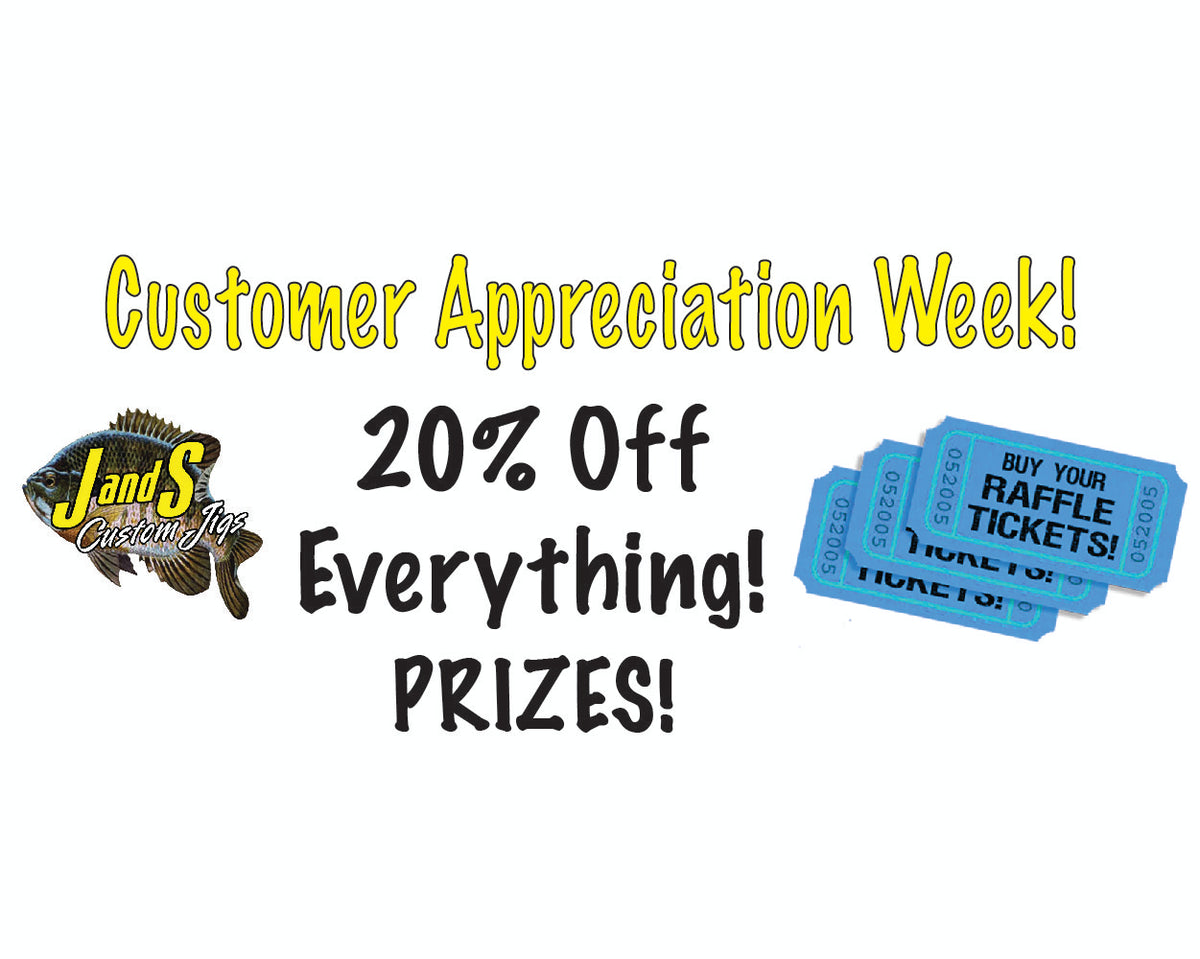 Customer Appreciation Week! 2/6/23 12am CST | 8 My Bait